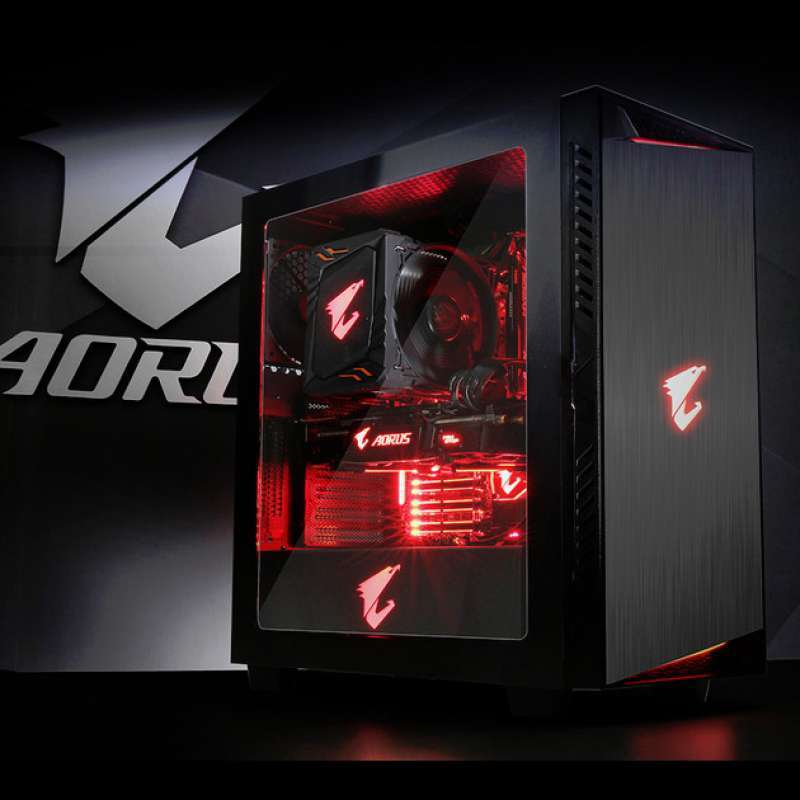 Promo Gigabyte C300 Glass Atx Mid Tower Pc Case Gaming Chassis Diskon ...