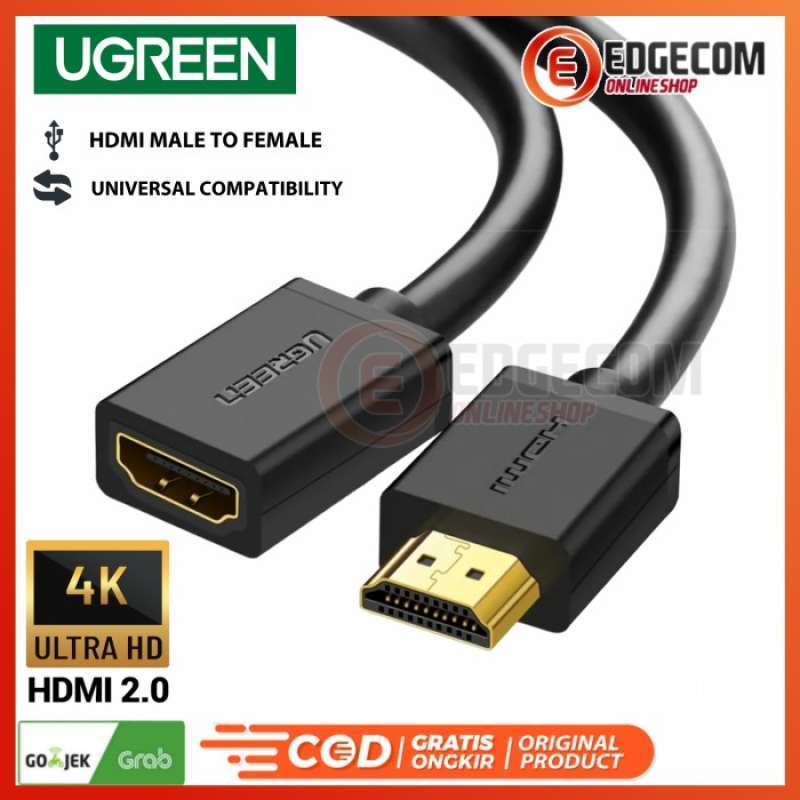 Promo Ugreen Kabel Hdmi Male To Hdmi Female 1 Meter Diskon 23% di ...