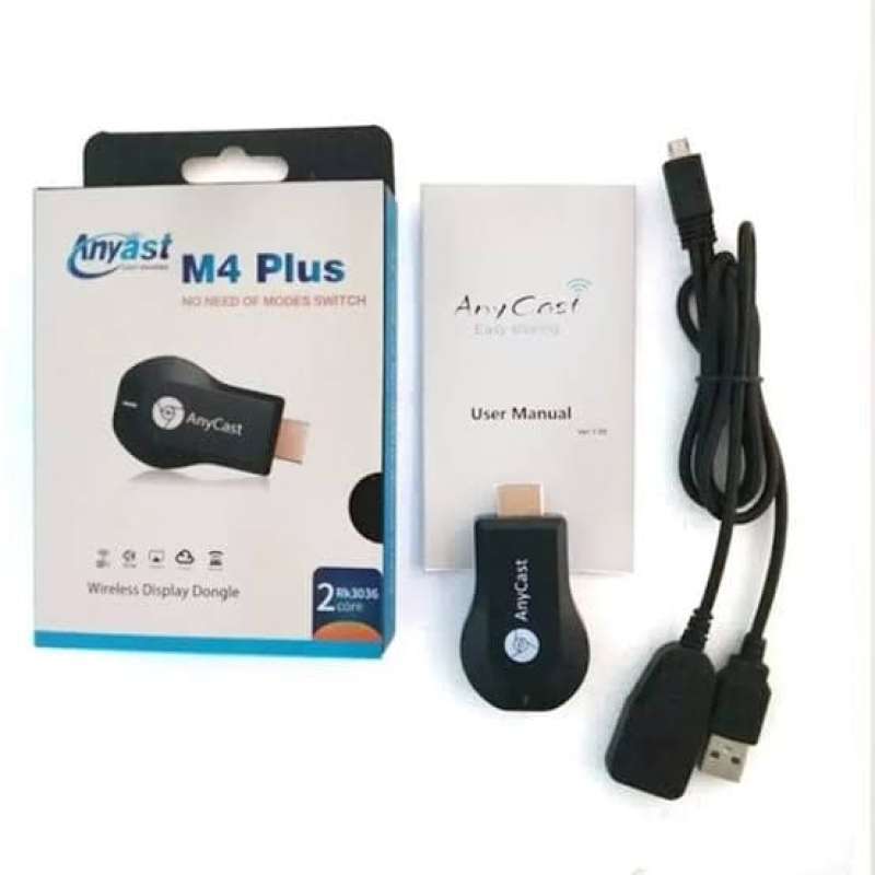 Promo Anycast M4 Plus Hdmi Dongle Usb Wireless Hdmi Dongle Wi-Fi ...
