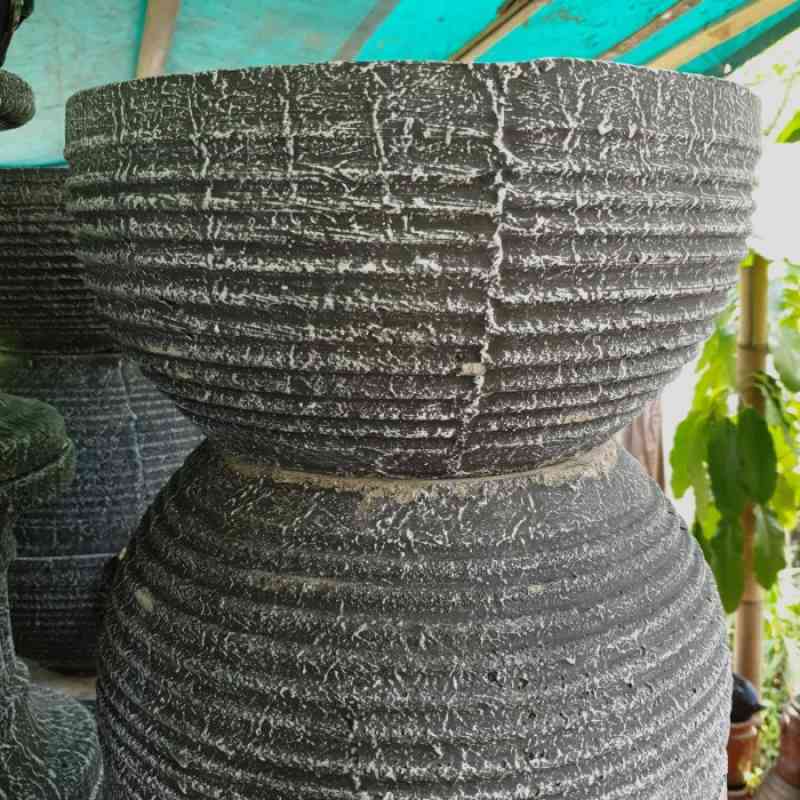 Promo Pot Bulat Minimalis Diameter 40Cm / Pot Bonsai Diskon 30% di ...