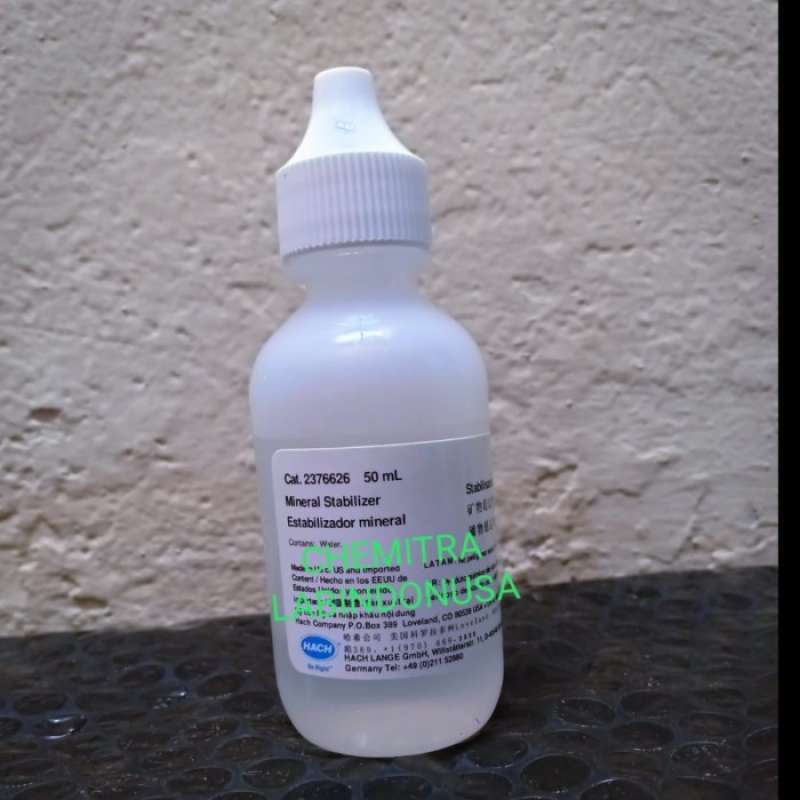 Promo Hach 2376626 Mineral Stabilizer Solution, 50 Ml Scdb Diskon 17% Di Seller Mahanani Store 4 ...