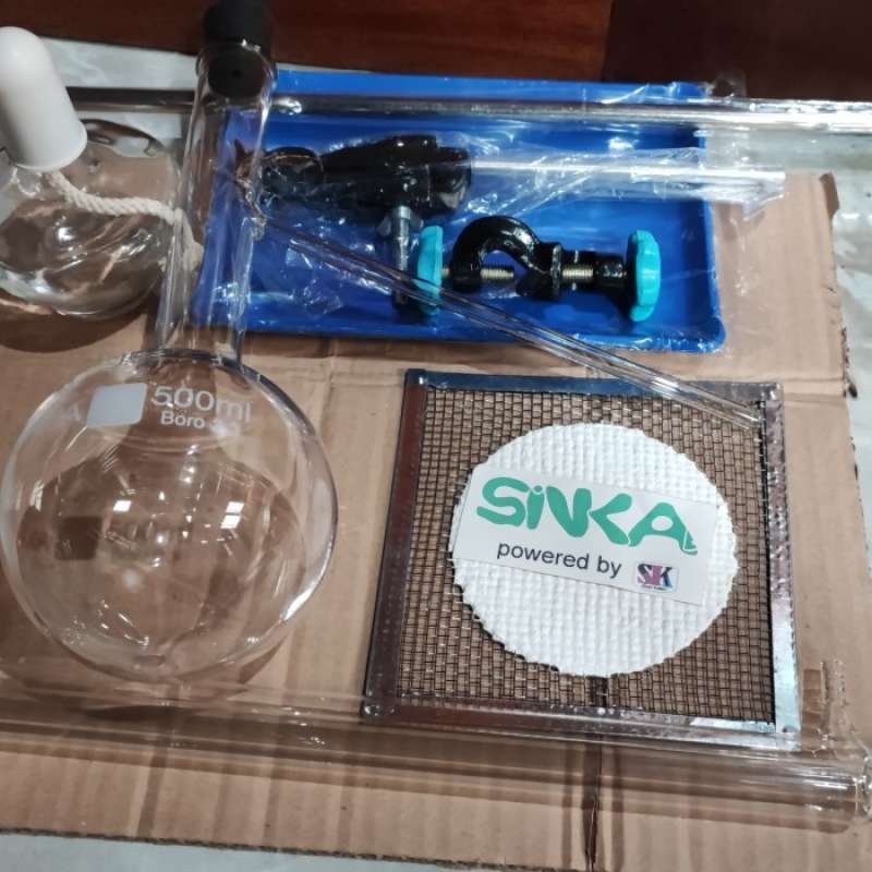 Promo Alat Destilasi, Kit Destilasi, Alat Lab 500Ml Diskon 17% di ...