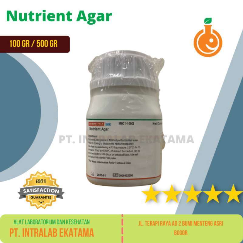 Promo Nutrient Agar 100gr / 500gr. Himedia Diskon 17% Di Seller ...