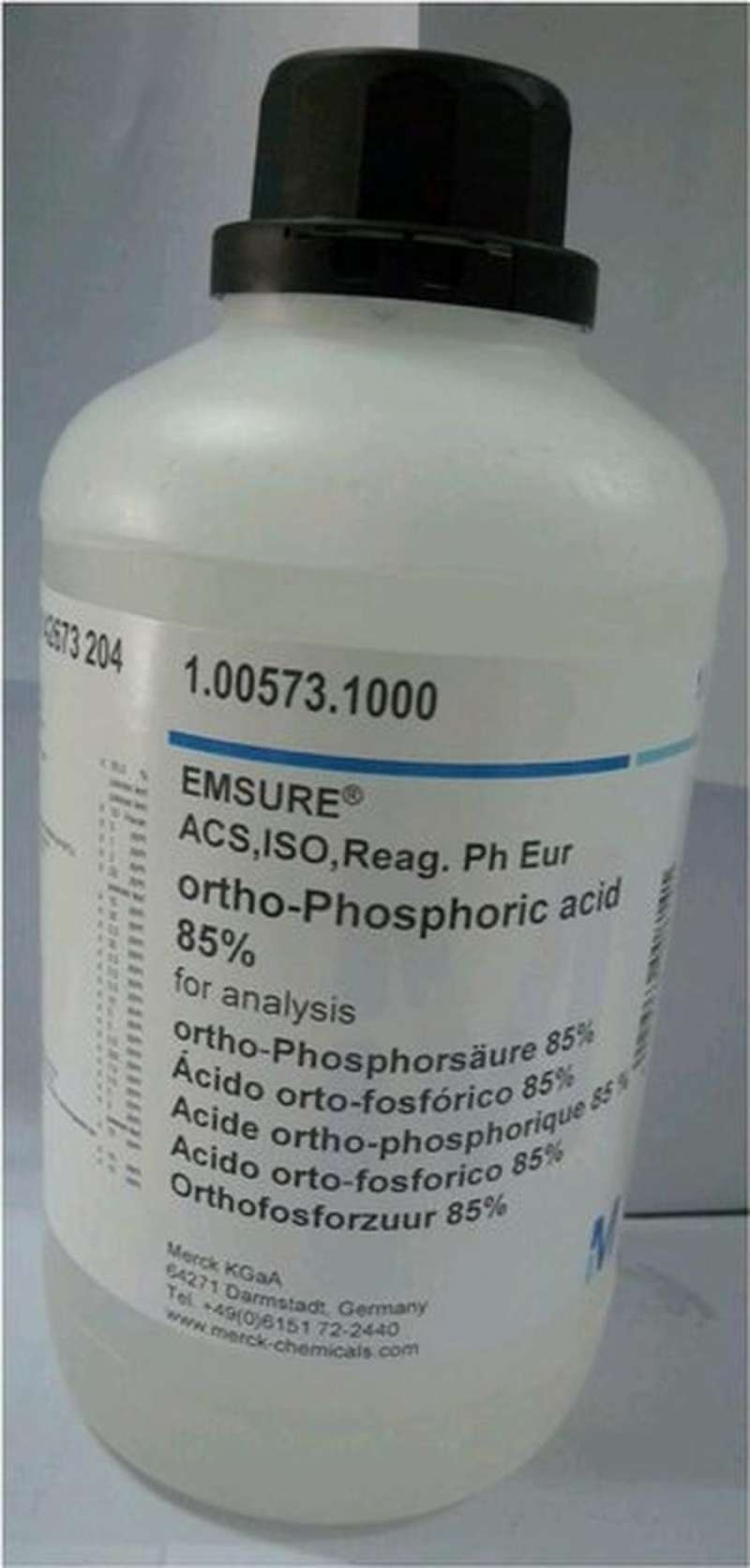 Promo Ortho Phosphoric Acid 85Persen H3Po4 For Analysis Merck... 500Ml ...