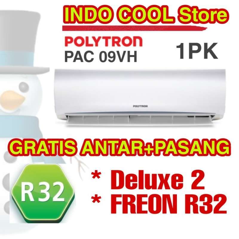 Jual Ac Polytron Split Deluxe 1 PK PAC-09VH (Gratis Pasang+Antar) di ...