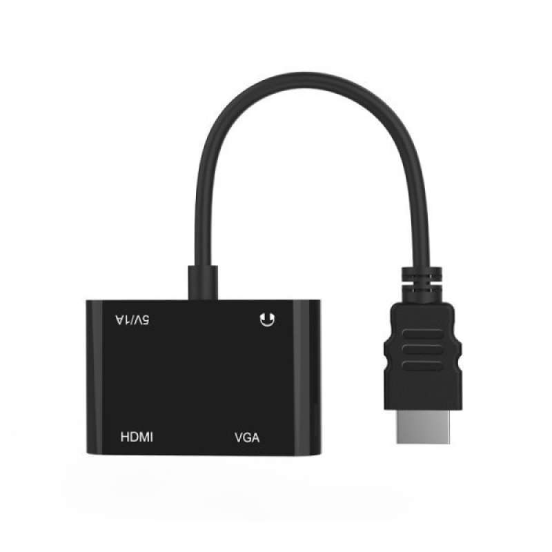 Promo Hdmi To Vga Hdmi Konverter Vga Hdmi Splitter Extend Diskon 23% di ...
