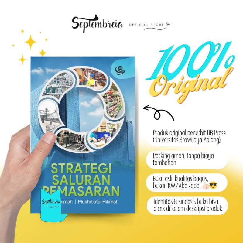 Jual Buku Original Strategi Saluran Pemasaran - UB Press di Seller Septembreia - Kepuharjo, Kab ...