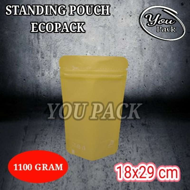 Promo Standing Pouch Kertas Ecopack 1100 Gram Diskon 23% Di Seller Umah Dapur - Wedi, Kab ...