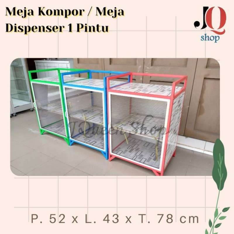 Jual Meja / Rak Kompor Tiang Warna Premium Bawah Keramik di Seller ...
