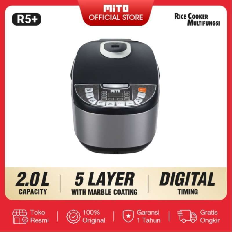 Jual Mito - Digital Rice Cooker Magic Com Penanak Nasi 2 Liter R5+ Di ...