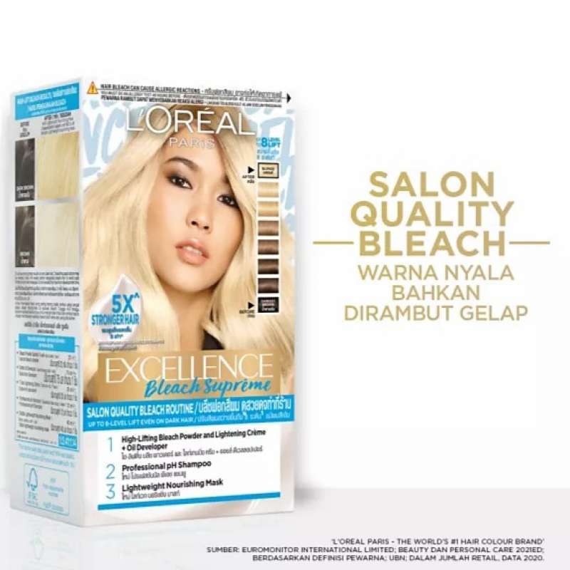 Jual L'Oreal Paris Excellence Bleach 240ml di Seller The Body Store ...