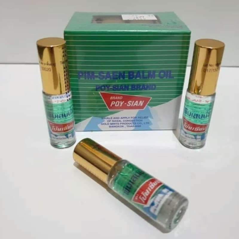 Jual Minyak Angin Thailand Pim Saen Balm Oil 5 Cc Di Seller Hokkie Mtr ...