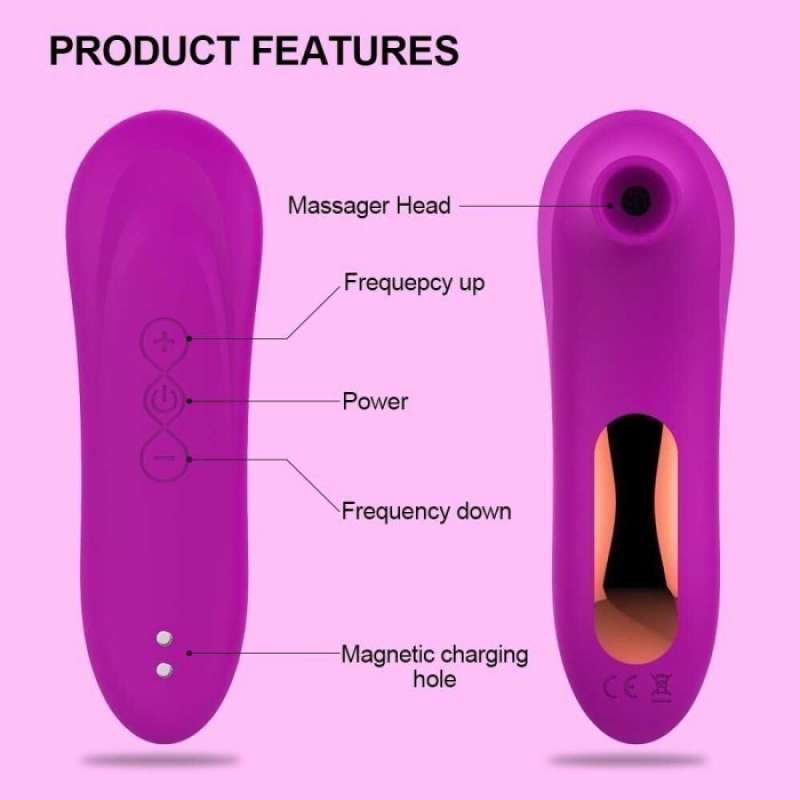Promo Alat Bantu Kesehatan Wanita Hisap Getar Sexy Toys Pria Vibratorr