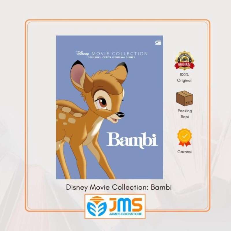 Jual Buku Anak Disney Movie Collection Bambi Di Seller James Bookstore ...