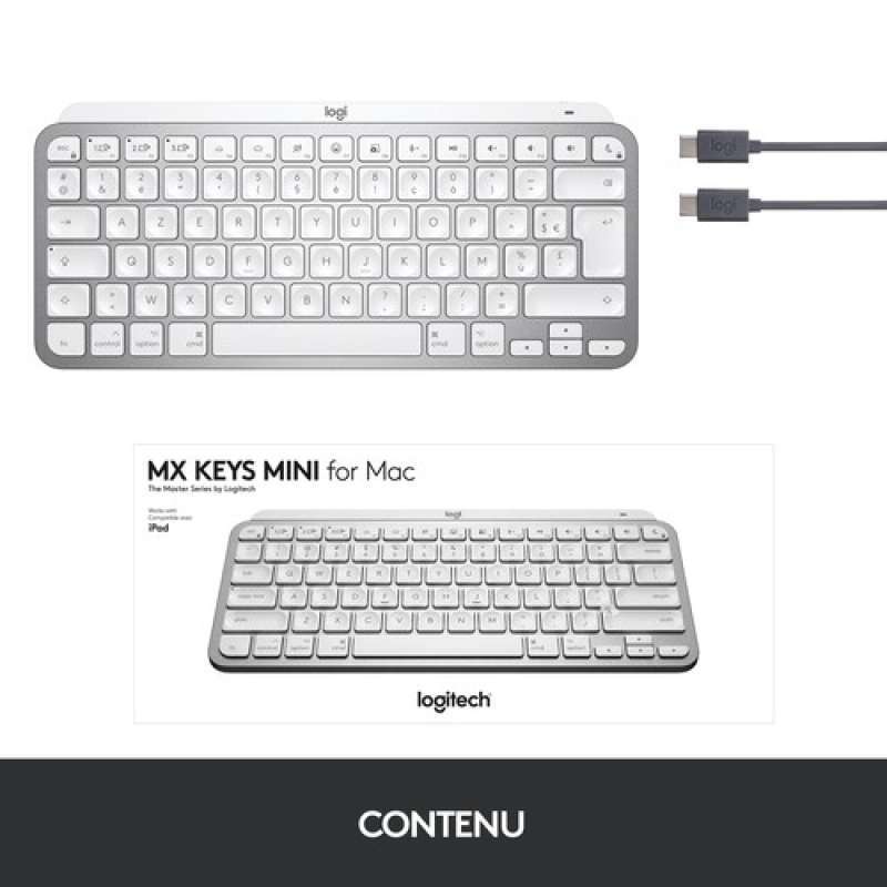 Jual Logitech Mx Keys Mini - Minimalist Wireless Illuminated Keyboard ...