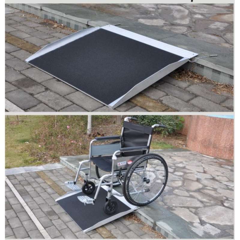 Promo Wheelchair Ramp Kursi Roda Dan Sepeda Motor Portable Diskon 23% ...