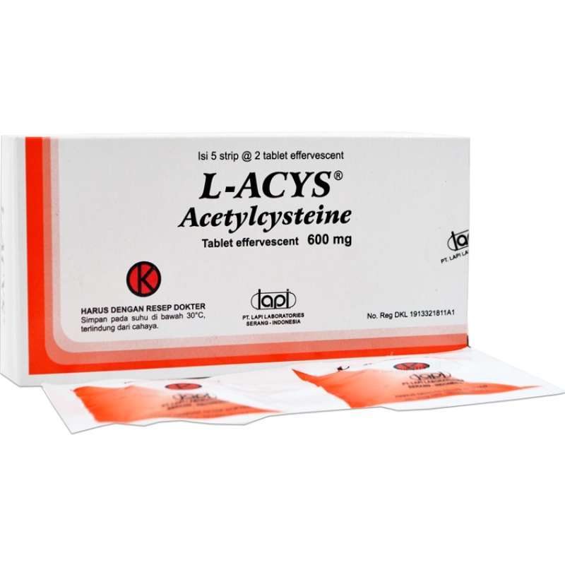 Jual L-acys Eff 600mg/strip Di Seller Lwshop - Mampang Prapatan, Kota ...