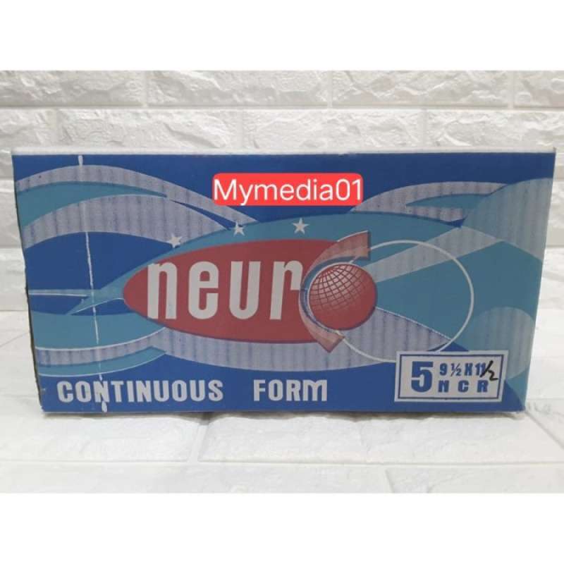Jual New Continuous Form 5 Ply Neuro 9.5 X 11 - Kertas Komputer Murah 5 ...