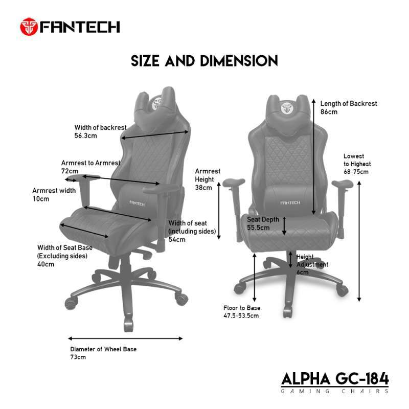 Jual Gaming Chair Fantech Gc-184 Di Seller Harco Center Computer ...