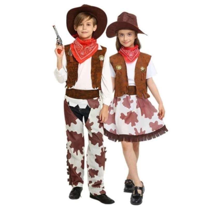 Promo Cowboy Set Toddler Costume Cosplay | Baju Koboi Anak | Kostum ...