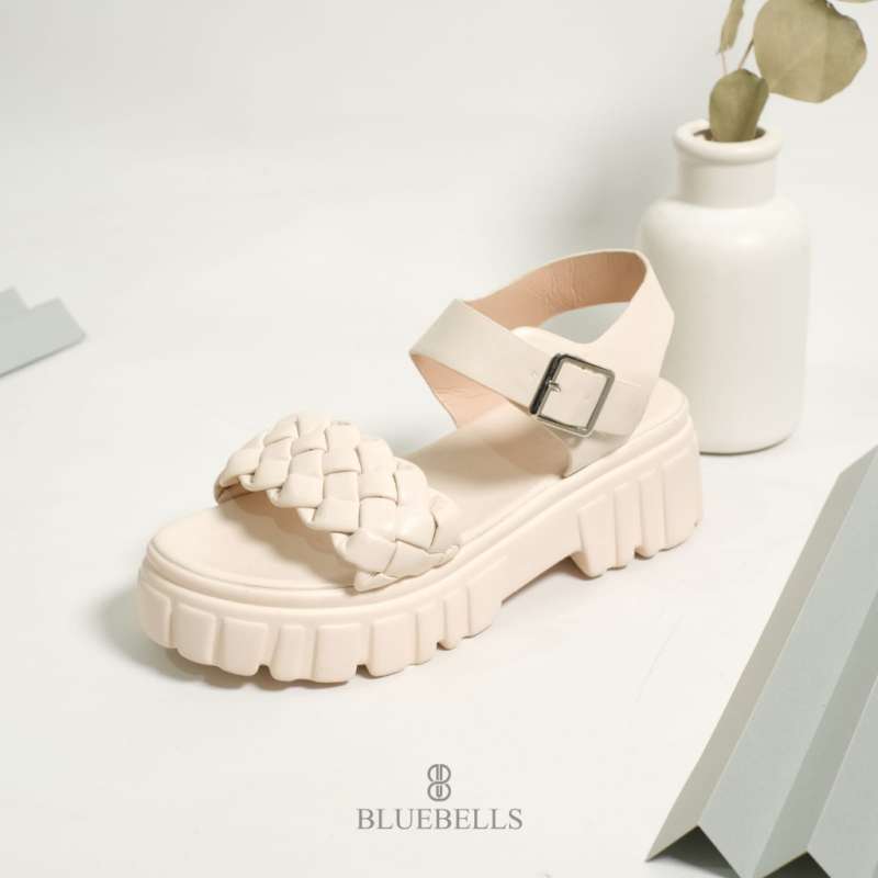 Promo Bluebells Felicia Sendal Platform Wanita Tinggi Sol Pu Hak 3cm ...