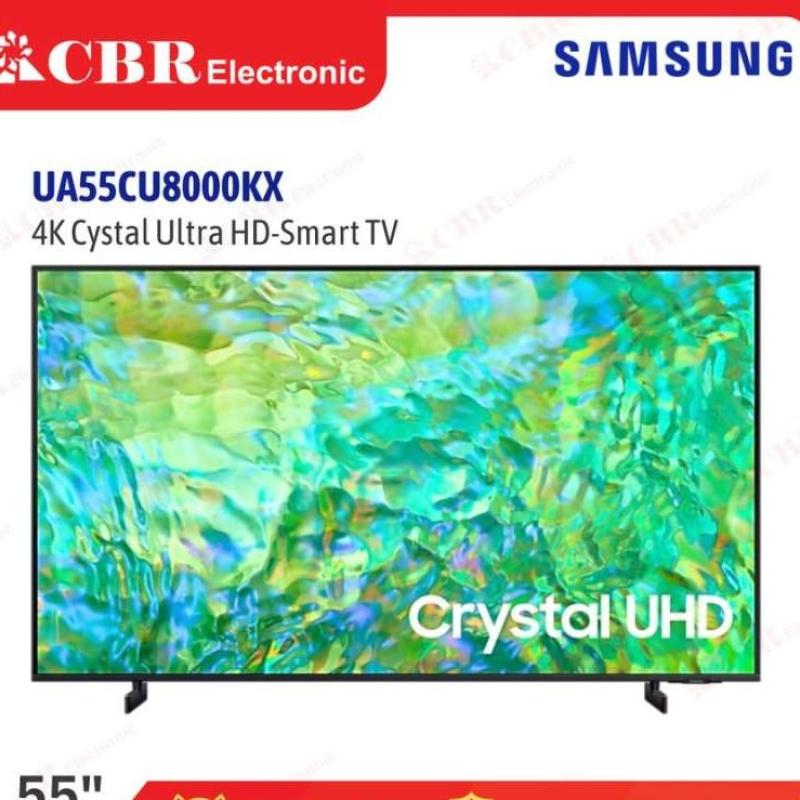 Jual Tv Samsung 55inch Led 55cu8000 (4k Crystal Uhd-smart Tv) Di Seller Cbr Electronic - Kampung ...