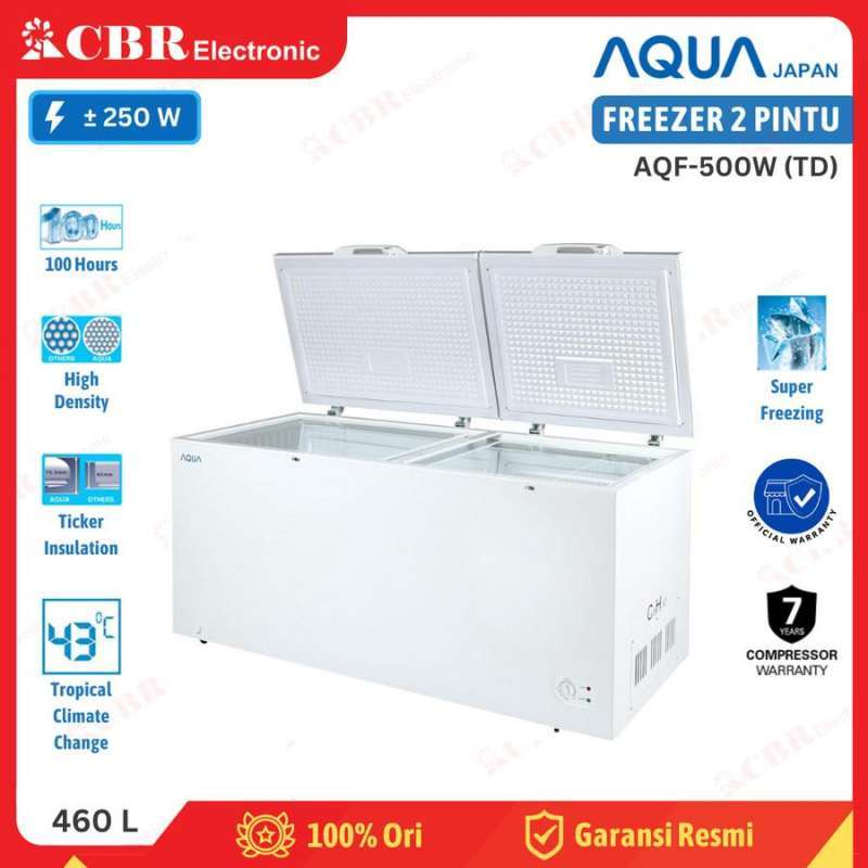 Jual Freezer Peti - Chest Freezer Aqua Aqf-500w (td) / 460 L Di Seller ...