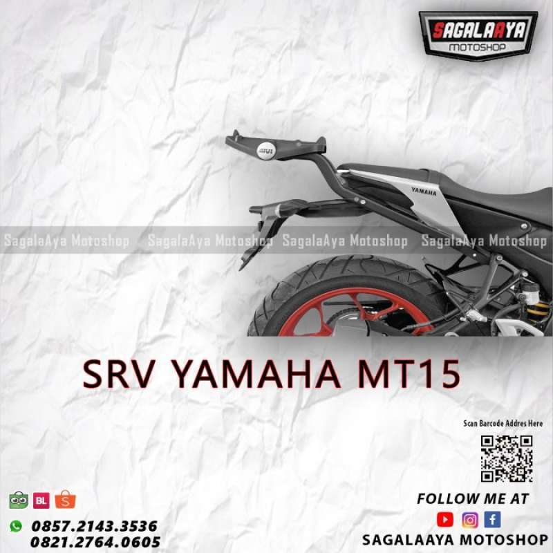 Jual Bracket Top Box Srv Yamaha Mt15 Original Givi Mt 15 Baseplate M5m ...
