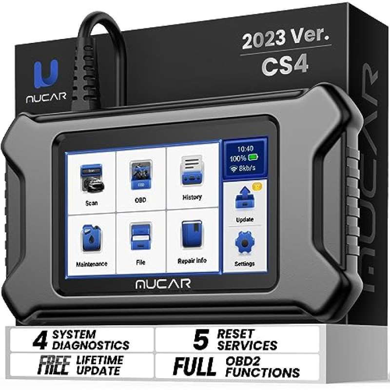 Jual MUCAR OBD2 Scanner, 2023 Newest CS4 Scan Tool for ABS/SRS ...