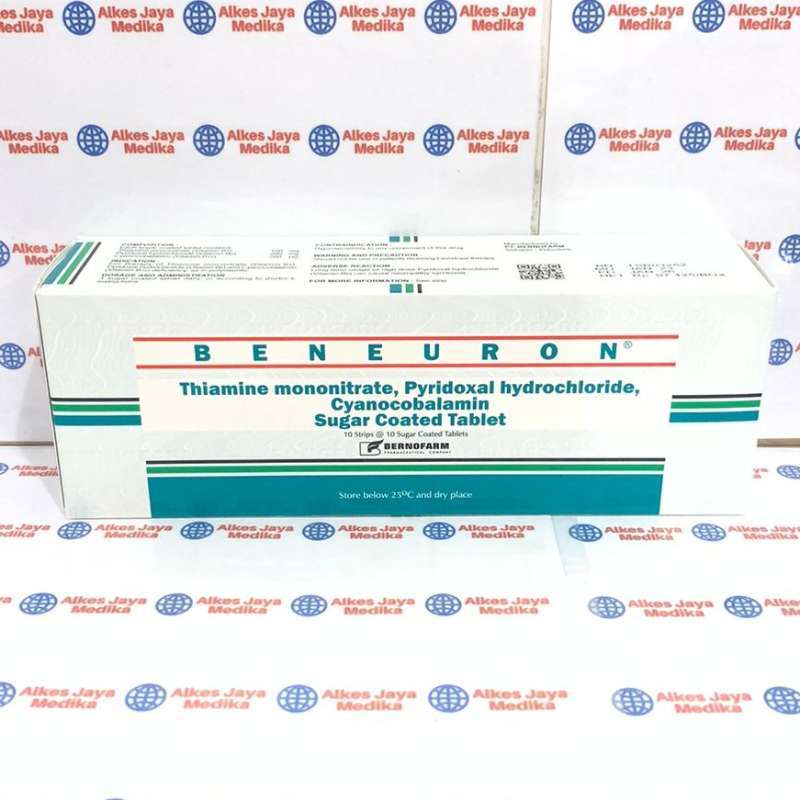 Jual Beneuron Box Isi 10 Strip @ 10 Tablet - Multivitamin B Complex Di ...