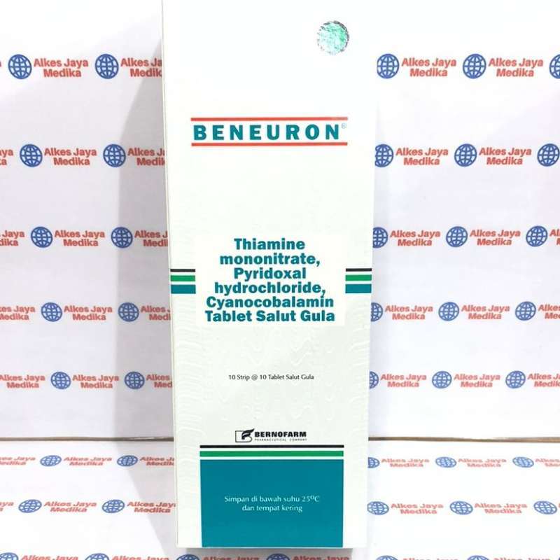 Jual Beneuron Box Isi 10 Strip @ 10 Tablet - Multivitamin B Complex Di ...