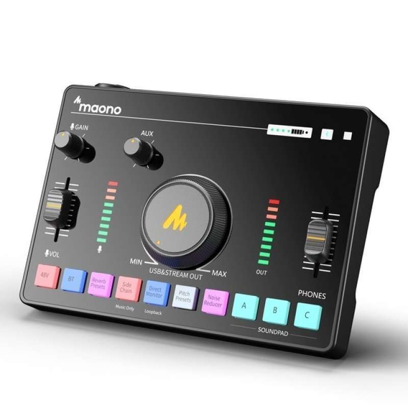 Jual Maono Amc2 Neo One-stop Streaming Audio Mixer & Sound Card ...