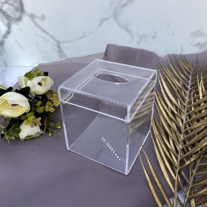 Jual Acrylic Box Tissue Premium Clear Di Seller Plexy Art - Sunter ...