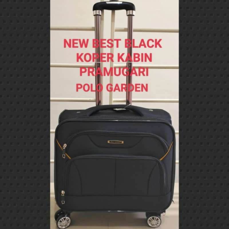 Jual Koper Kabin Kain 14 Inchi Polo Classic Usb Port Model Pramugari ...