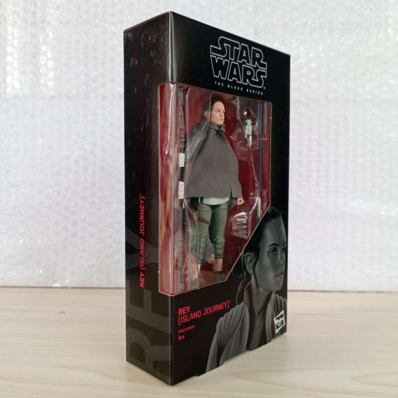 Promo Hasbro Star Wars Black Series Rey Island Journey Hasbro Action ...