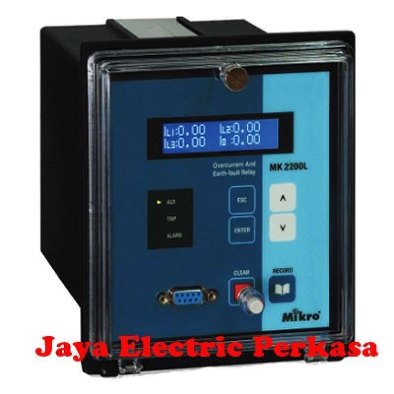 Jual MIKRO MK2200L â€“ 240AD COMBINED OVERCURRENT & EARTH FAULT RELAY ...