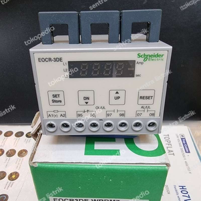 Jual electronic overcurrent relay EOCR3DE-WRDM7. EOCR-3DE schneider di Seller Himaga Store ...