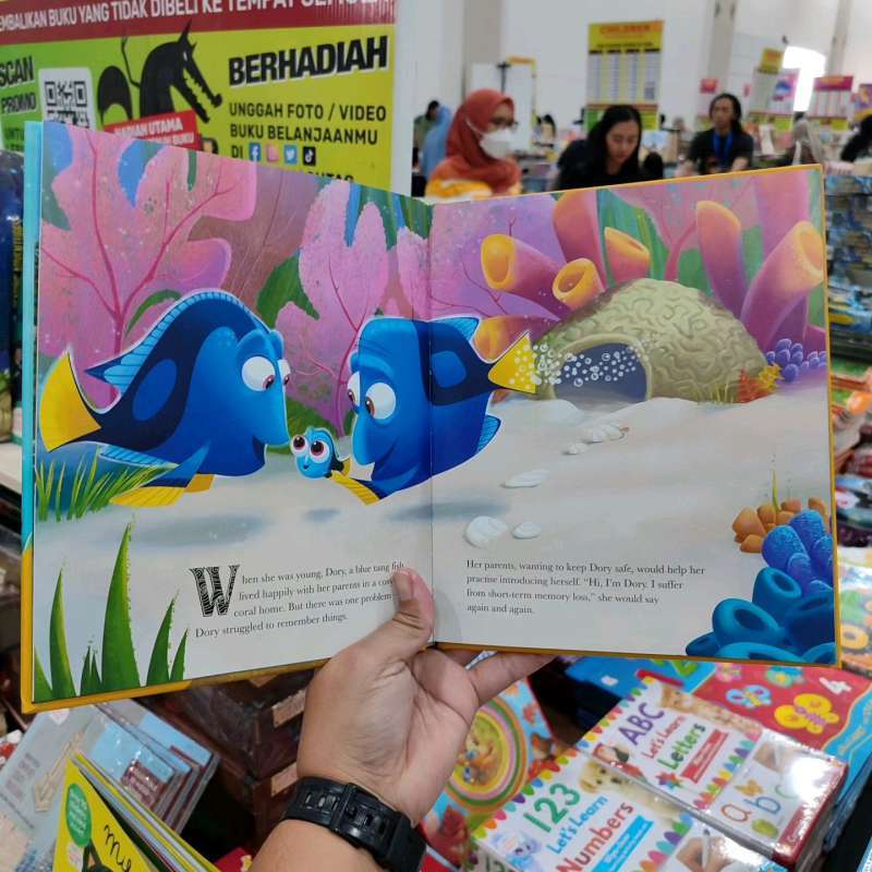 Jual BIG BAD WOLF BOOKS DISNEY PIXAR FINDING DORY : STORYTIME ...