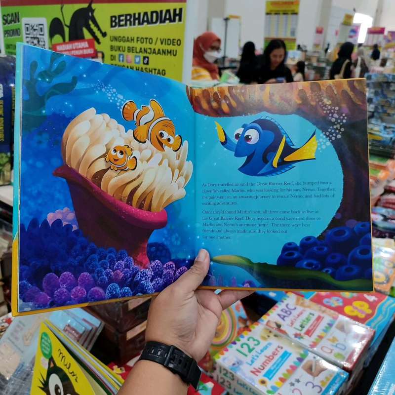 Jual BIG BAD WOLF BOOKS DISNEY PIXAR FINDING DORY : STORYTIME ...