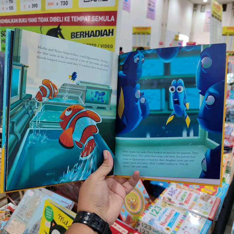 Jual BIG BAD WOLF BOOKS DISNEY PIXAR FINDING DORY : STORYTIME ...