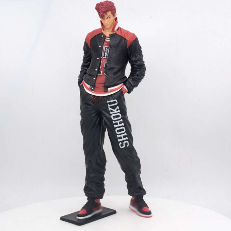 Promo 31CM SLAM DUNK Figure Hisashi Mitsui Akira Sendoh PVC Action ...