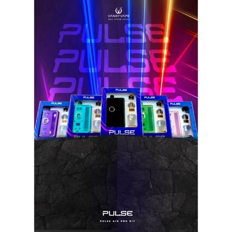 Jual PULSE AIO PRO 80W INCLUDE RBA BORO MOD KIT AUTHENTIC VANDY VAPE di ...