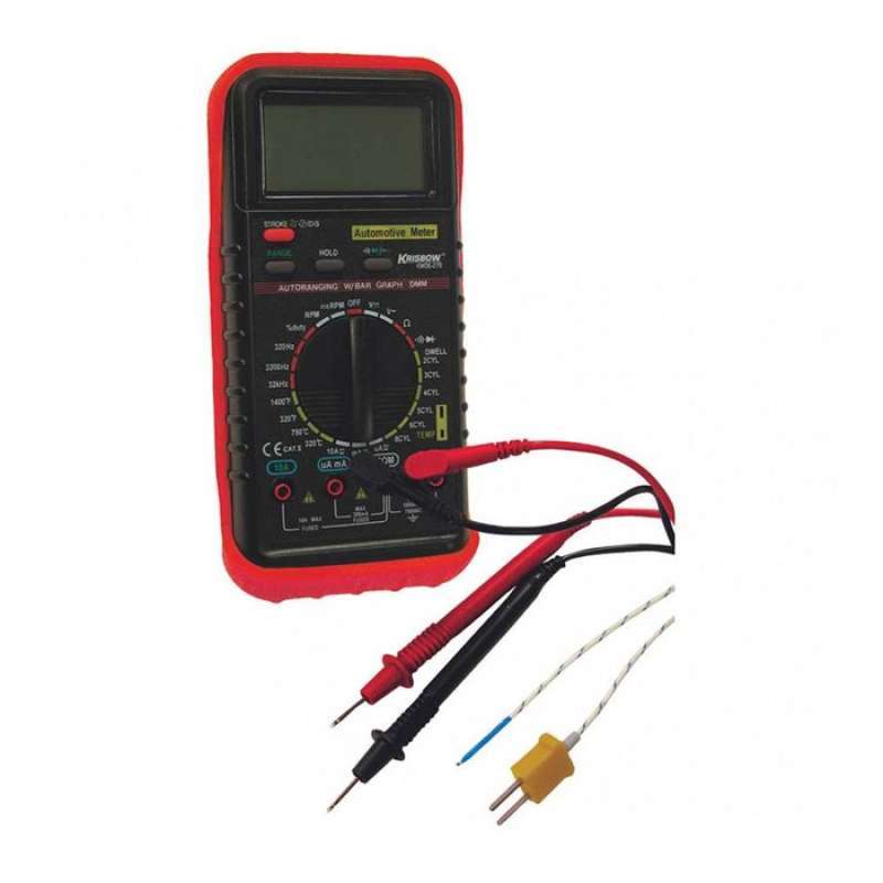 Jual Alat Ukur Automotive Multimeter Krisbow 0600276 -Include PPn- di ...