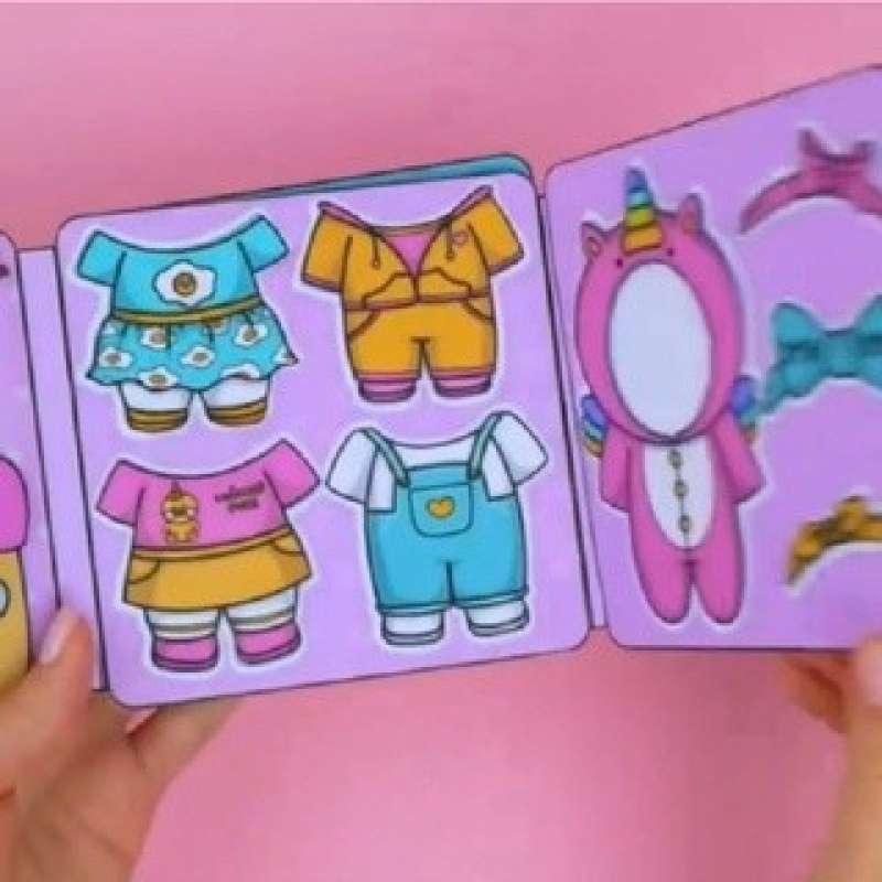 Promo Paper Duck Bebek Viral Mainan Edukasi Busy Book Buku Aktifitas ...