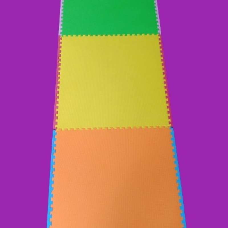 Promo Evamat/puzzle Matras Lantai+list Ukuran 60x60 Tebal 1cm Isi 4.pcs ...