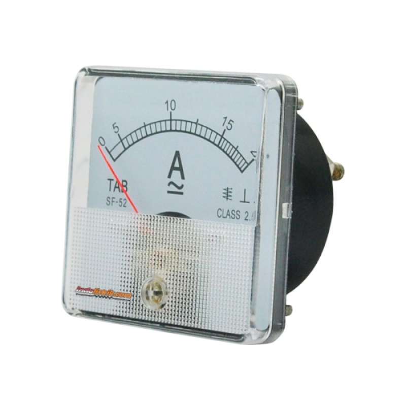Promo Ampere Meter Analog AC / DC 20 A CR52 Direct TAB Diskon 9% di ...