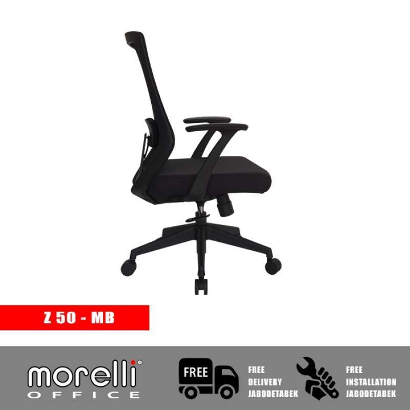 Promo Kursi Kerja / Kantor / Belajar Morelli Office Z 50 Mb Hitam ...
