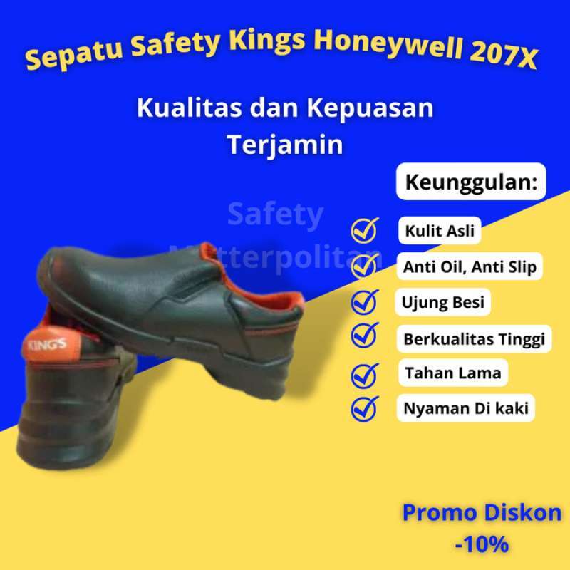 Jual Sepatu Safety King / Kings / King's Glodok D 807x/207x [ltc Glodok ...