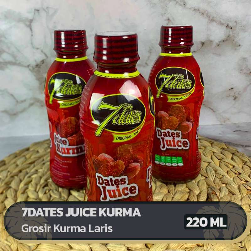 Promo Jus Kurma 7dates Minuman Botol Sari Buah Kurma Original1pcs ...