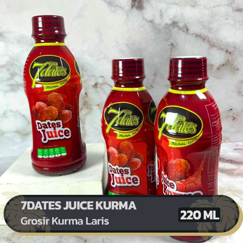 Promo Jus Kurma 7dates Minuman Botol Sari Buah Kurma Original1pcs ...